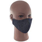 Indigo Denim Face Mask ‣ Afrique Fabrique London