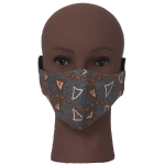 Orange Triangle Face Mask ‣ Afrique Fabrique London