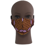 Pink Sparkle Face Mask ‣ Afrique Fabrique London